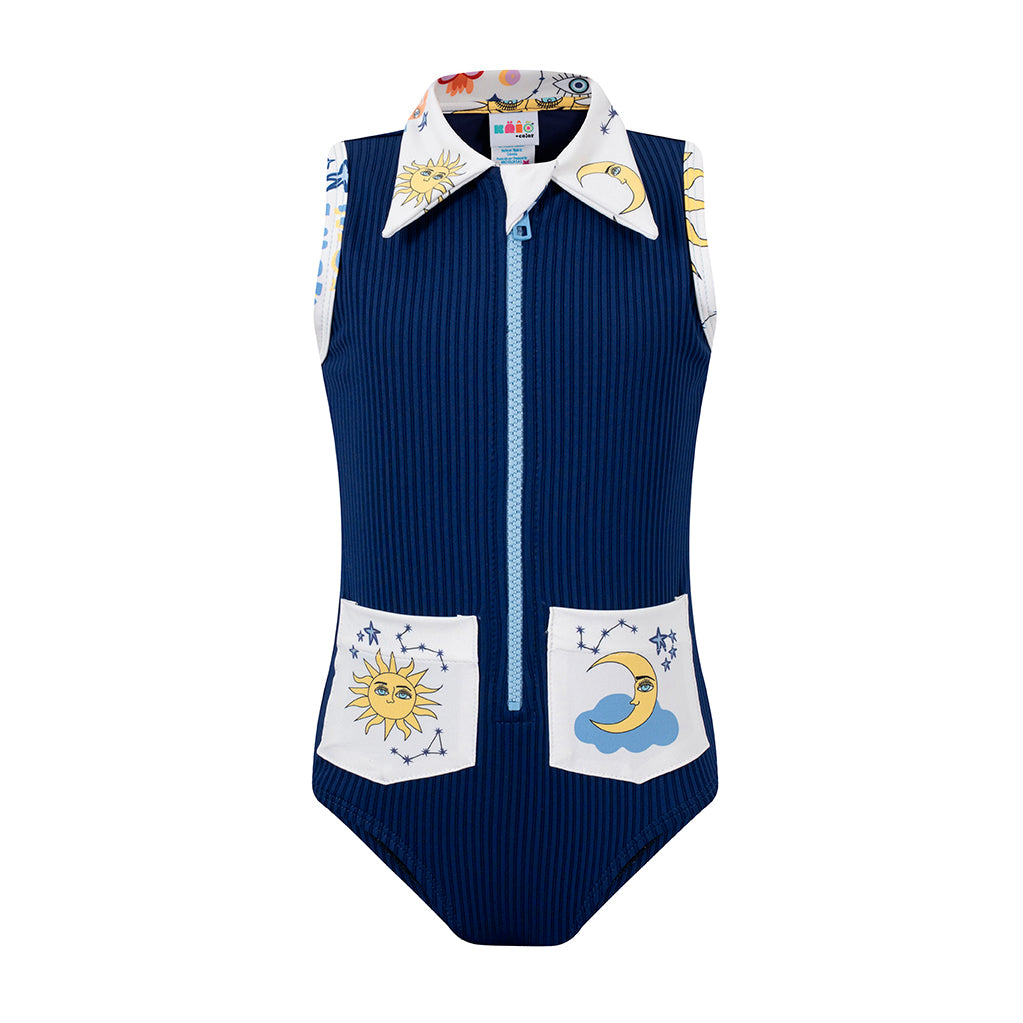 Astros Girls One Piece Swimsuit – Krio Color